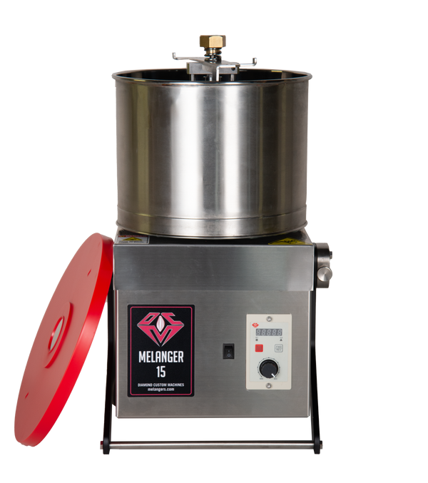Commercial Chocolate Grinder - DCM Melanger 15 - Diamond Custom Machines