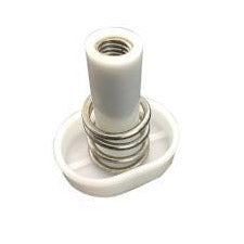 Oval Top Lock Nut and Spring - Diamond Custom Machines